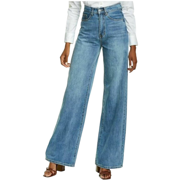 WeWoreWhat | Jeans | New We Wore What High Rise Wide Leg Rigid Denim ...